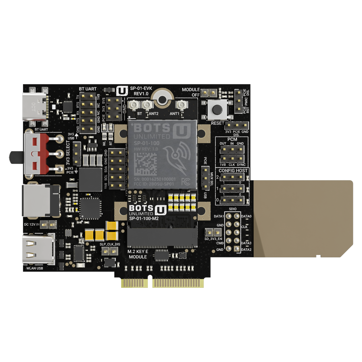 Sparrow Wi-Fi Module Evaluation Kit – Bots Unlimited